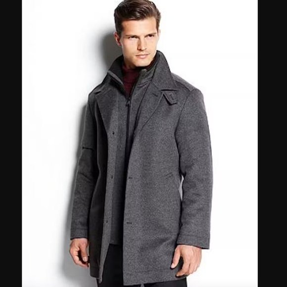 Hugo Boss | Jackets & Coats | Mens Hugo Boss Coxtan Wool Coat Size 38r ...